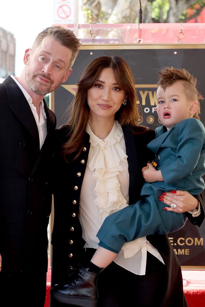 Macaulay Culkin and Brenda Song's super rare family photos featuring ...
