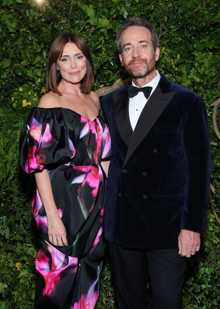 Keeley Hawes dazzles alongside rarely-seen model son Ralph Macfadyen ...