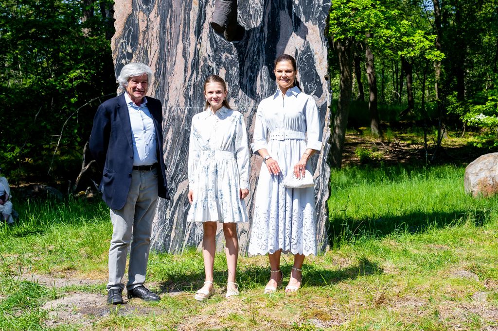 Crown Princess Victoria twins with Princess Estelle, 12, for rare ...