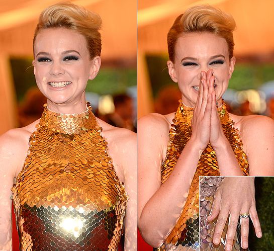 Met Ball 2012: Carey Mulligan leads the metallic brigade | HELLO!