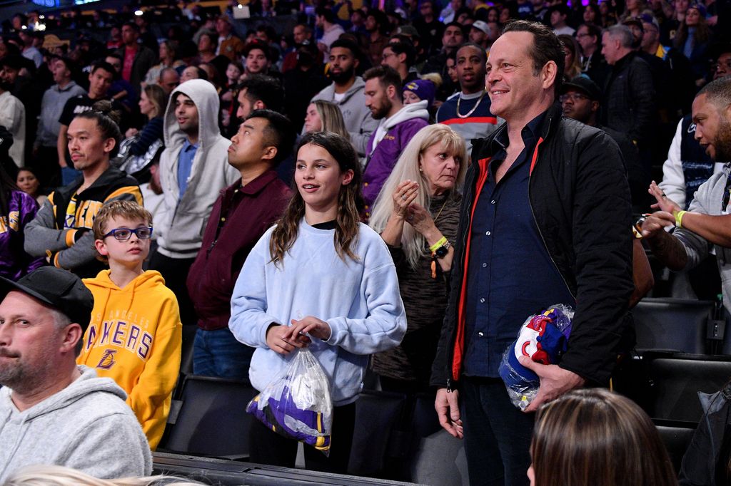 Vince Vaughn enjoys rare courtside outing with lookalike son at Clippers game | HELLO!