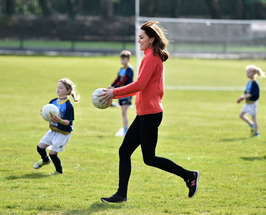 Princess Kate could have been a Lioness in football action shots | HELLO!