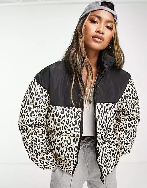 8 stylish leopard print puffer jackets for 2023: M&S, GAP River Island ...