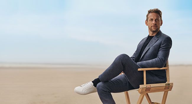 Formula 1's Jenson Button smoulders in striking new pictures after ...