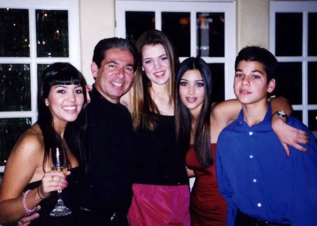 Kim Kardashian shares intimate never-before-seen photo with late dad ...