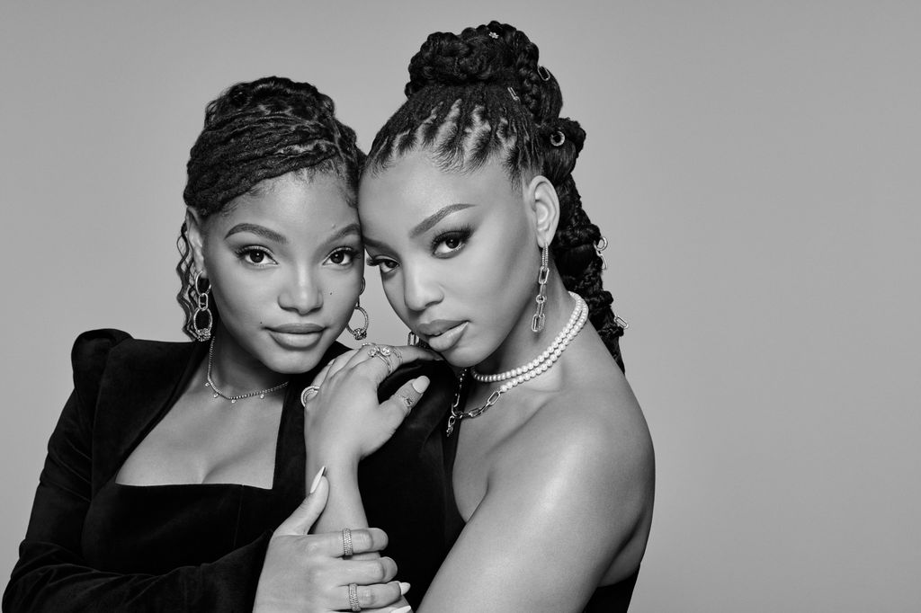 Chloe and Halle Bailey shine in new Pandora Be Love jewellery campaign | HELLO!