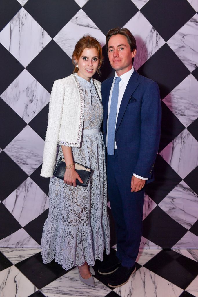 Princess Beatrice looks incredible in sheer lace dress as she attends star-studded gala with ...