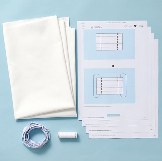 How to make a face mask at home during COVID-19 pandemic: the pattern ...