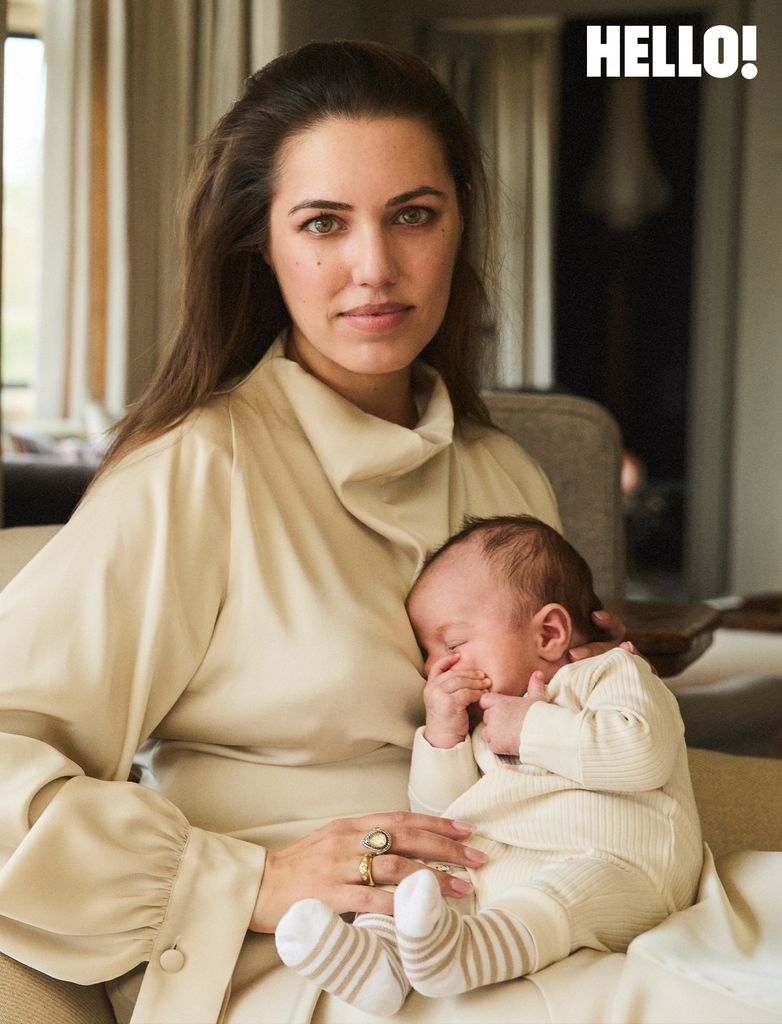 Amber Le Bon welcomes baby and reveals unique name – exclusive first photos | HELLO!