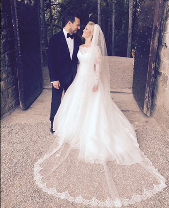 Former Sugababe Heidi Range weds Alex Partakis in stunning ceremony ...
