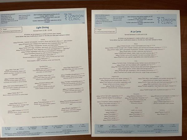 I stayed at Kate Middleton's 'first-class' hospital: 3-course menus ...