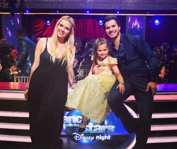 Gleb Savchenko kisses pregnant wife Elena’s baby bump at premiere | HELLO!