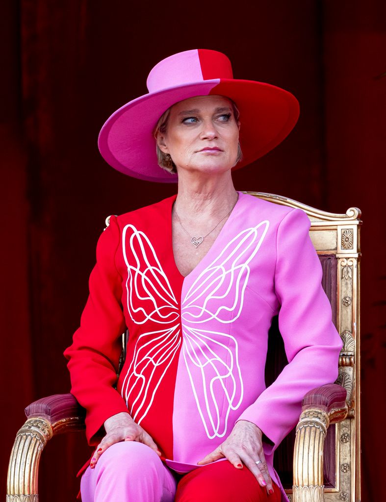 Did Princess Delphine of Belgium just wear the most outlandish royal ...