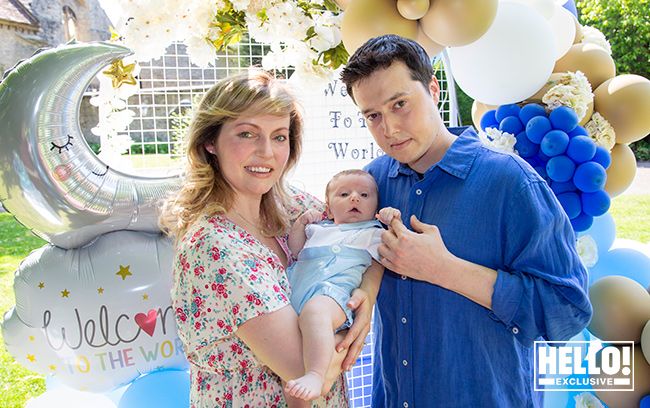 Robin-John Gibb and partner Megan introduce their baby boy - see photos ...