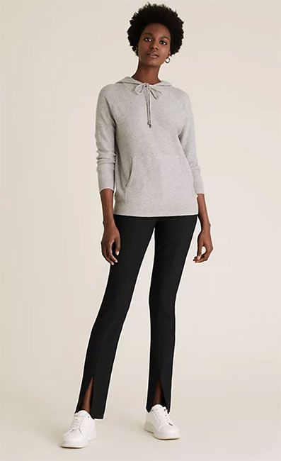 Stylish split-front trousers are trending for autumn - it's the ...