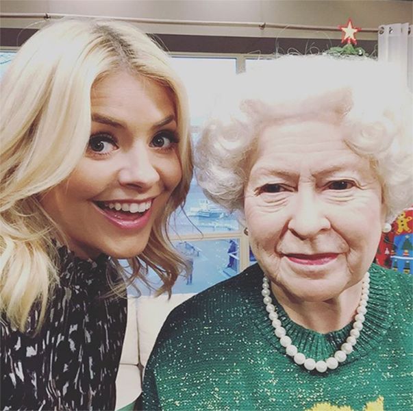 Holly Willoughby grabs selfie with the Queen | HELLO!