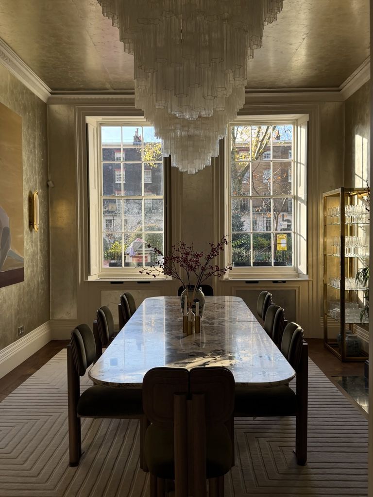 Dara Huang's London home undergoes incredible Christmas transformation fit for a royal palace ...