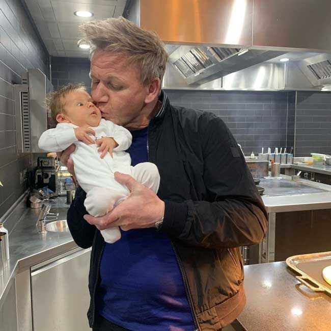Gordon Ramsay's mini-me son Oscar steals the show in rare photo - fans ...
