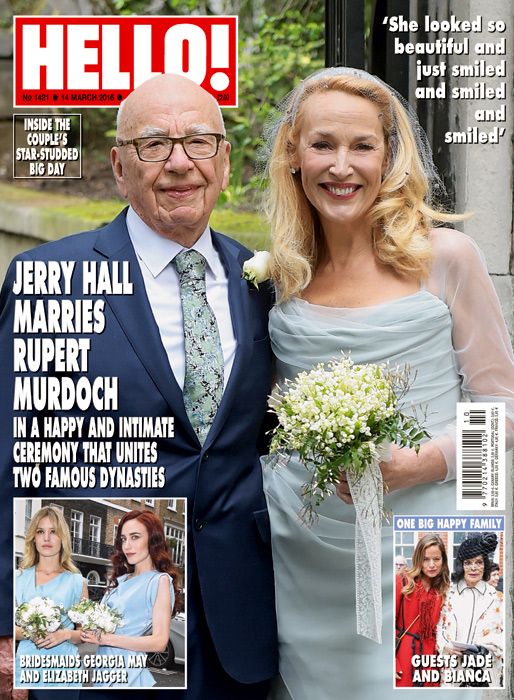 Flashback Friday: Rupert Murdoch and Jerry Hall's wedding | HELLO!