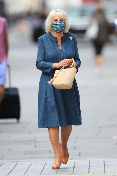 Story behind Duchess Camilla's bold patterned face mask revealed | HELLO!