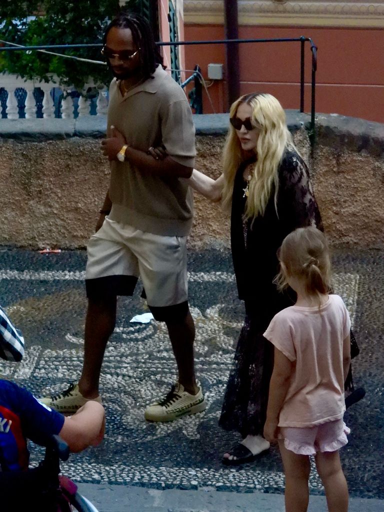 Madonna looks loved up with new boyfriend Akeem Morris, 28, ahead of 66th birthday celebrations ...