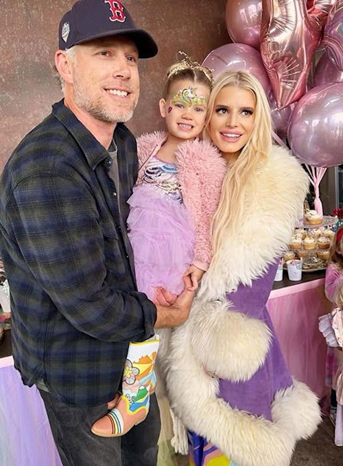 Jessica Simpson throws daughter Birdie lavish unicorn-themed fourth ...