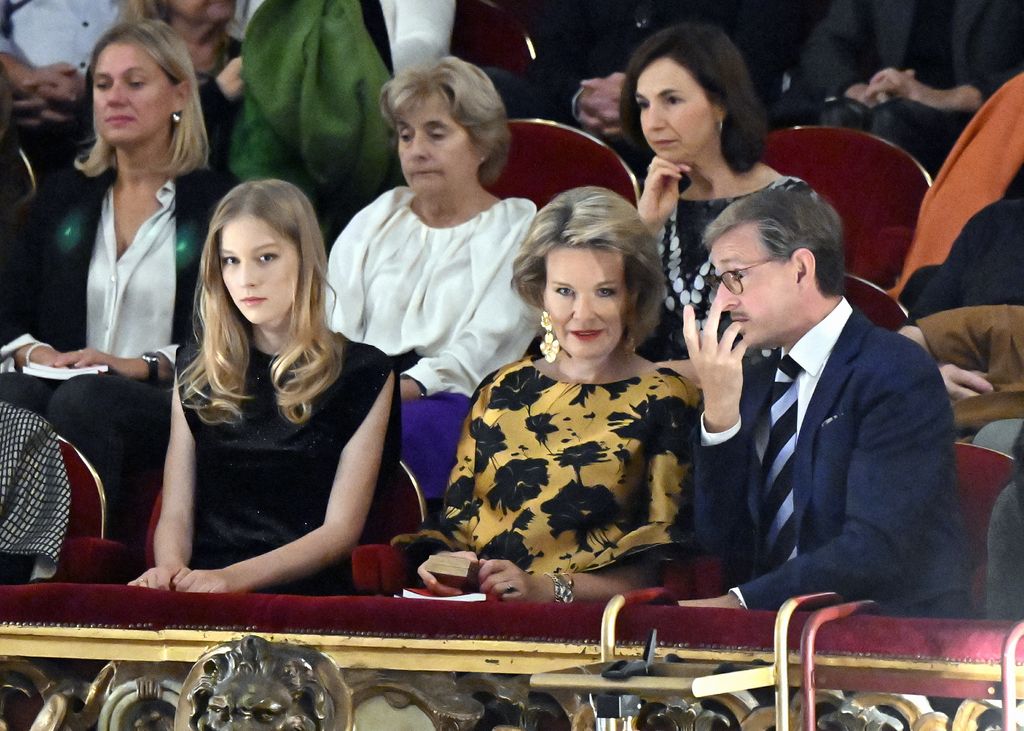 Royal mum and teenage daughter enjoy glittering night out – photos | HELLO!