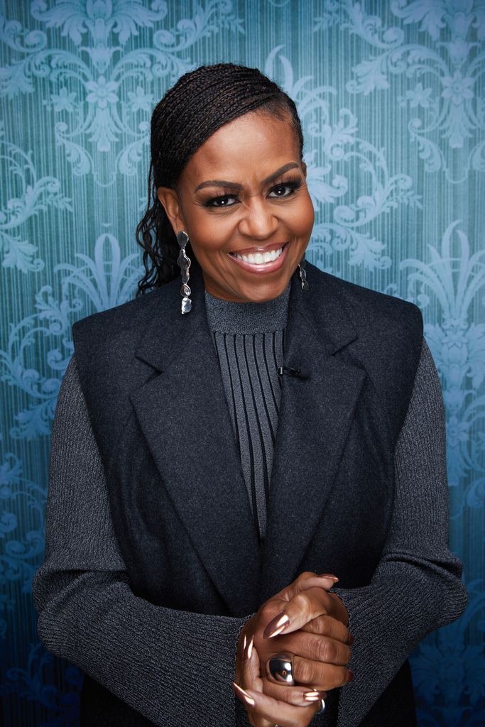 Michelle Obama, 60, highlights incredible physique in rainbow dress ...