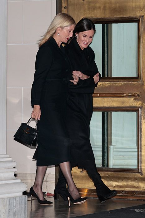 Queen Letizia and Princess Marie-Chantal of Greece put long-standing ...
