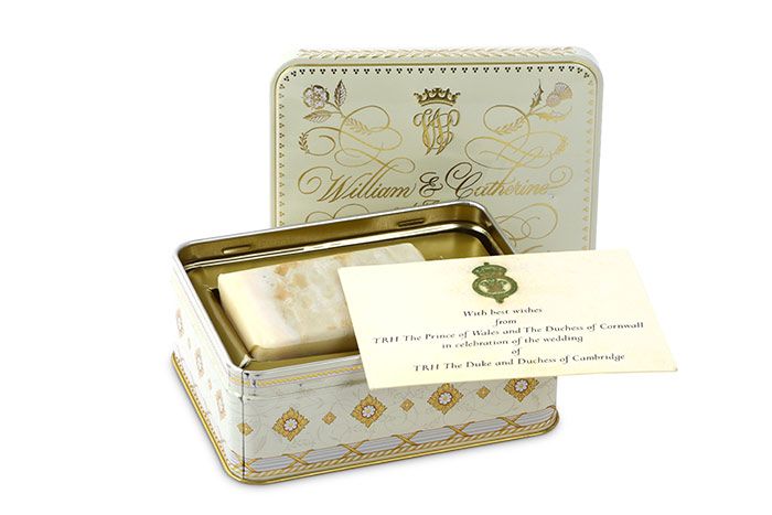 A slice of royal cake from Princess Anne's wedding in 1973 goes to ...