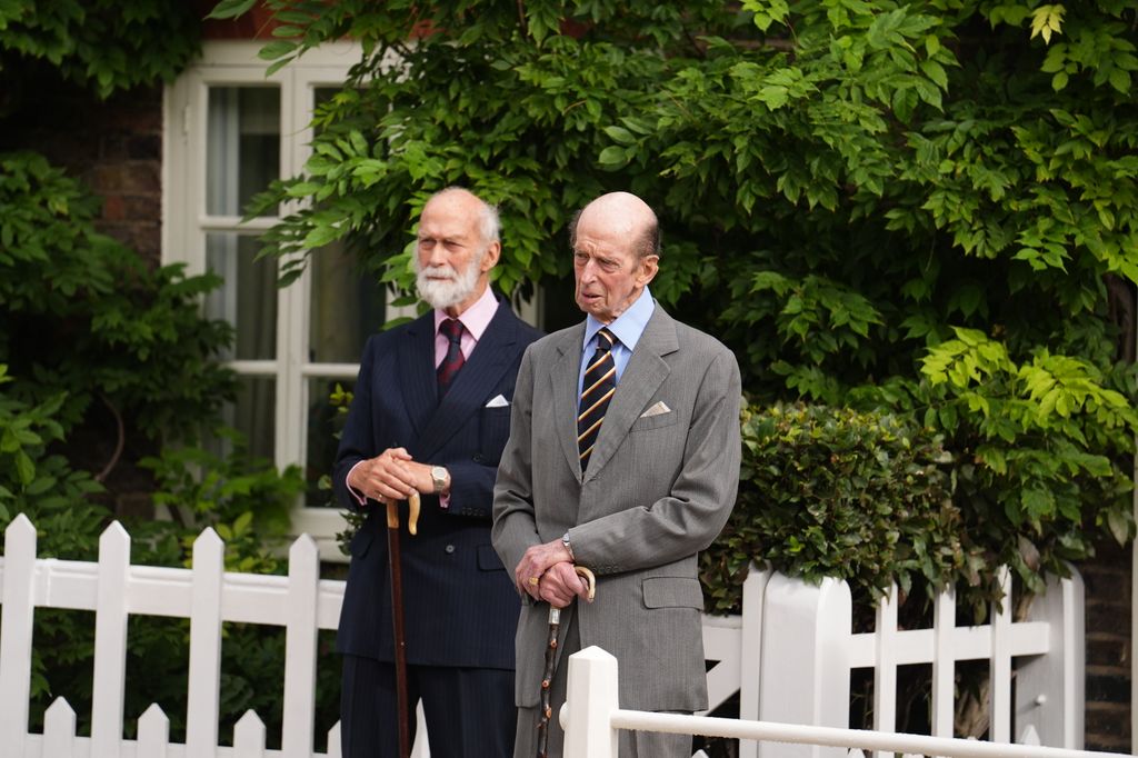 Duke of Kent shares incredible photos outside his Kensington Palace ...