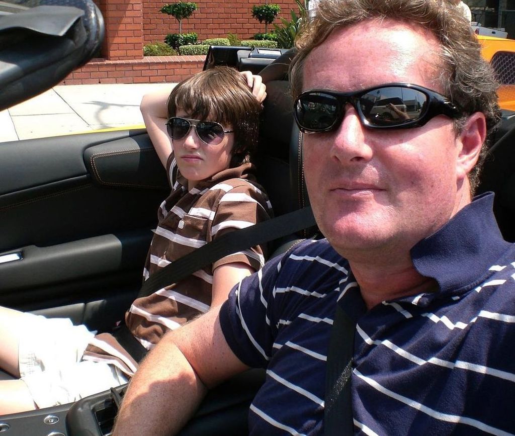 Piers Morgan shares childhood photos of lookalike son Spencer following ...