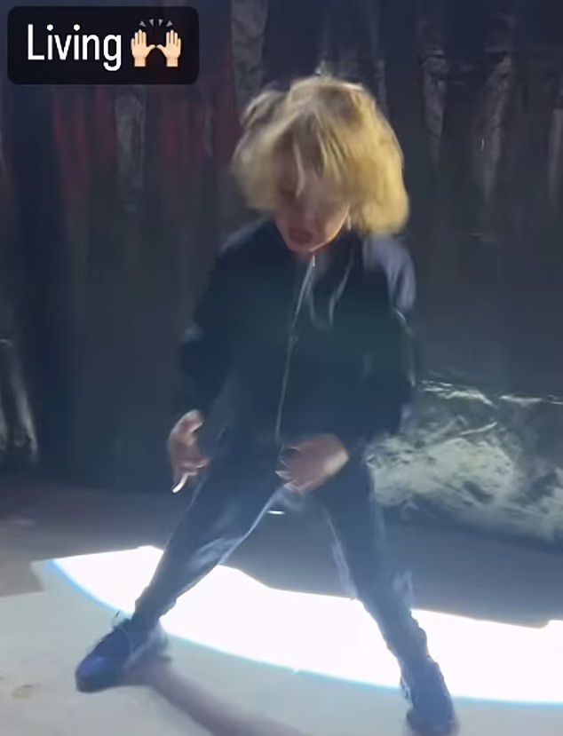 Mick Jagger's lookalike son Deveraux, 7, dances just like his dad in ...