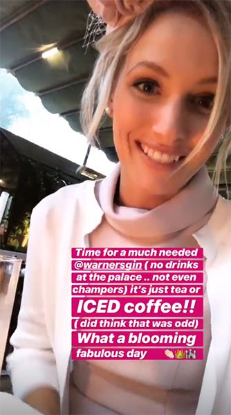 Watch the moment the Queen BROKE her own protocol at garden party | HELLO!