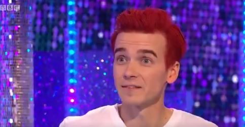Joe Sugg shocks Strictly fans by dyeing his hair bright red for Dianne ...