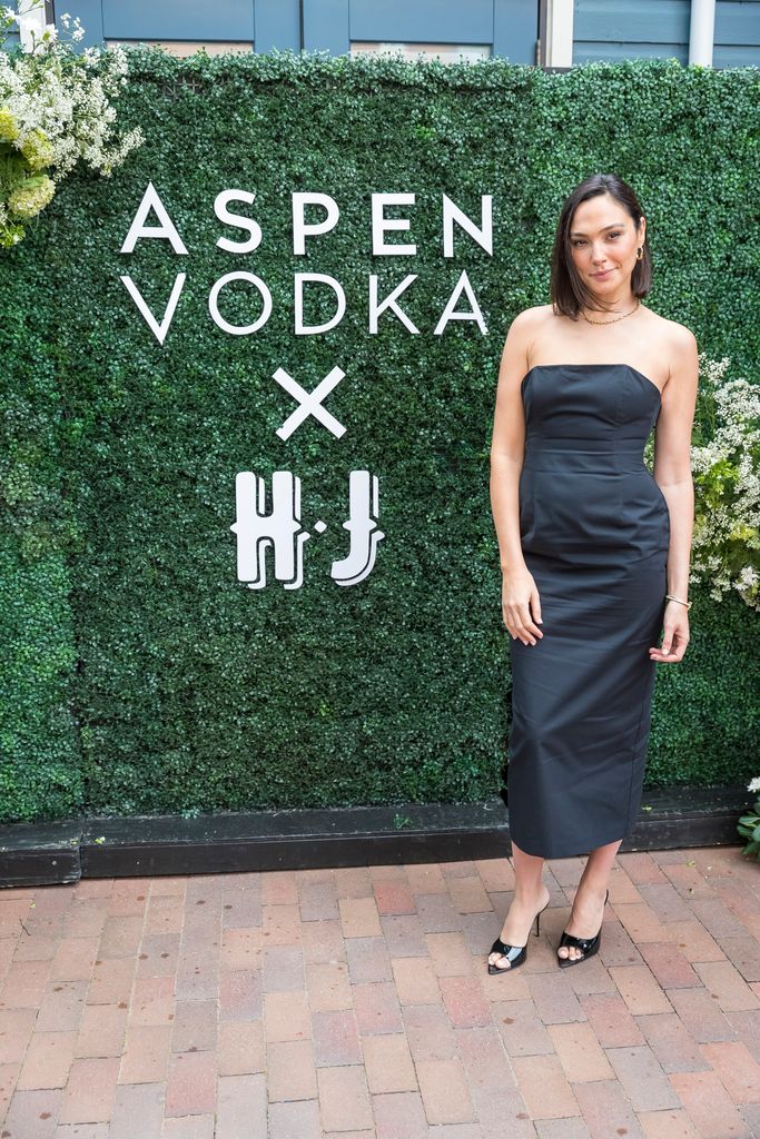 Gal Gadot stuns in black strapless dress post baby number four | HELLO!