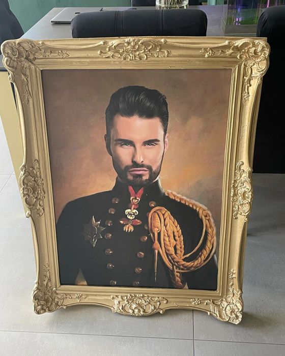 Rylan Clark unveils most surprising portrait at megamansion amid split ...
