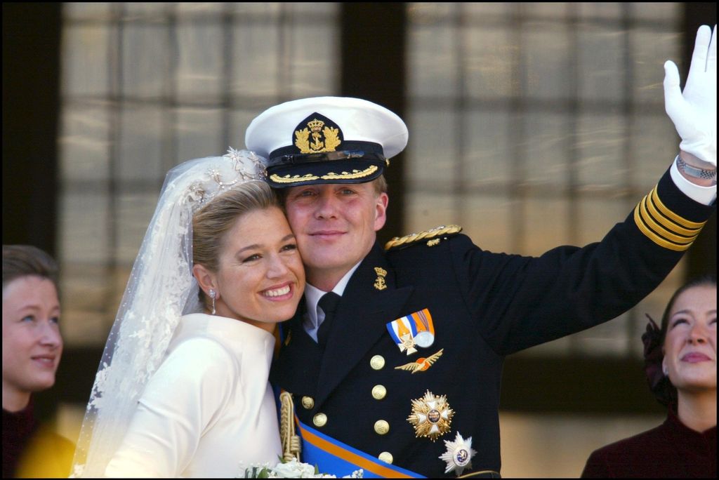 Queen Maxima just wore royal wedding gift for glam date night with King ...