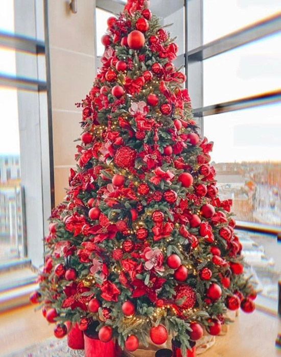 Maya Jama's Christmas tree is like nothing we've ever seen before | HELLO!