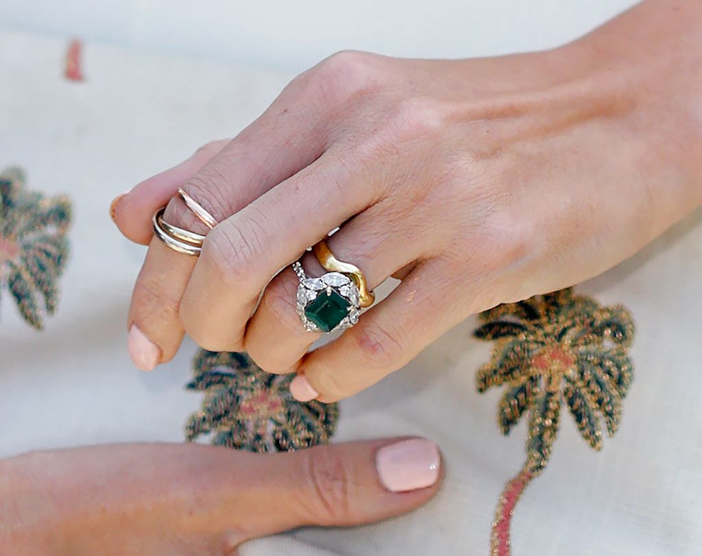 Downing Street's flashy engagement rings: Carrie Johnson's £50k emerald ...