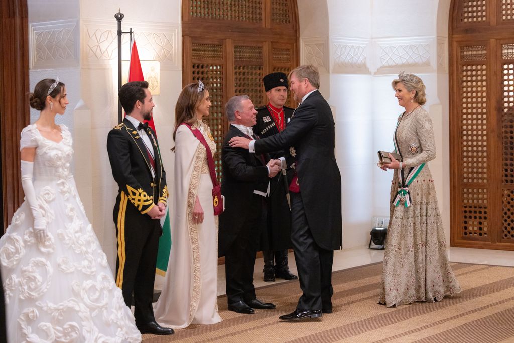 Princess Rajwa of Jordan stuns in unexpected second wedding dress we ...