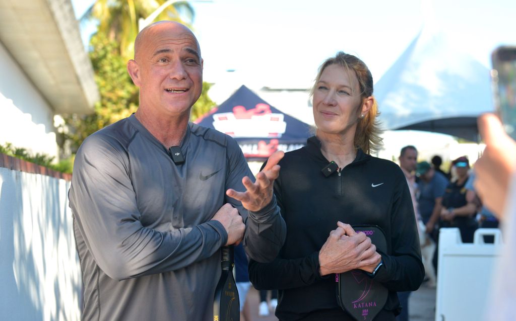 Andre Agassi shares photo of age-defying wife Steffi Graf, 54, in rare ...