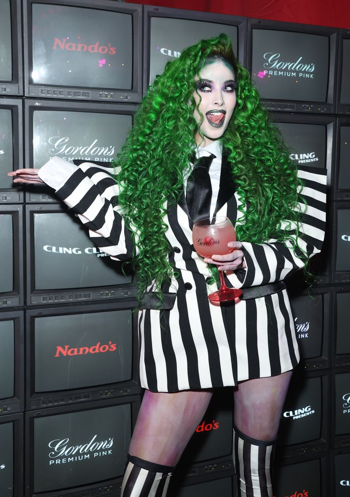 Maya Jama looks almost unrecognisable in waist-cinching costume for ...