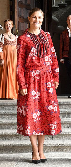 Crown Princess Victoria just wore the most beautiful dress – and it's ...