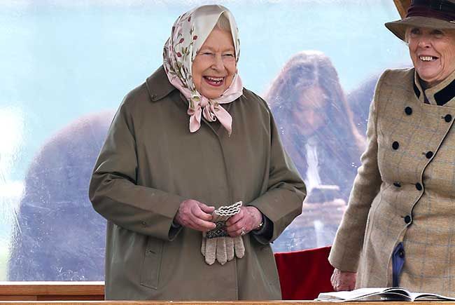 A look at the Queen's incredible designer scarf collection | HELLO!