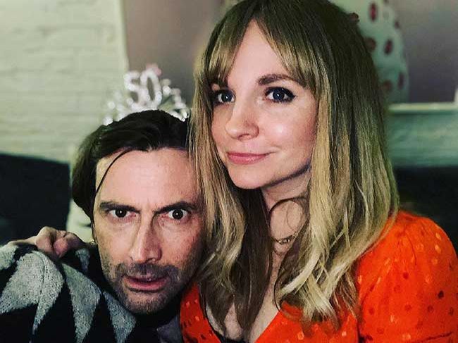 David Tennant and wife Georgia pose together in rare photo for special ...