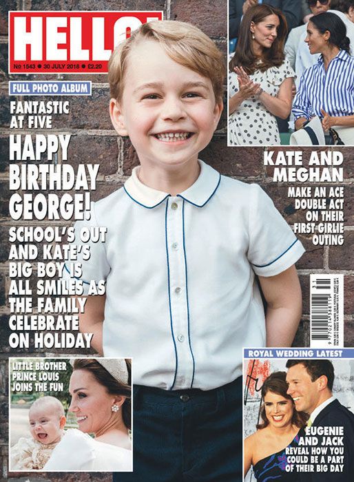 Prince George has the biggest smile in adorable fifth birthday portrait ...