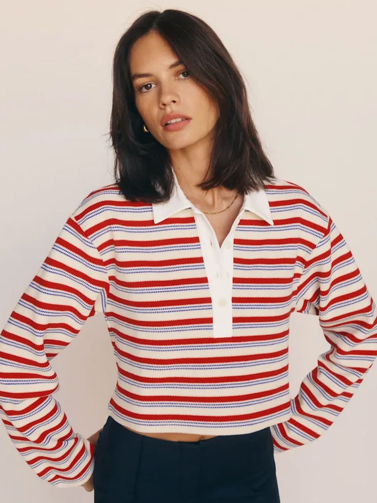 9 best rugby tops for women - how to style one, whatever your age | HELLO!