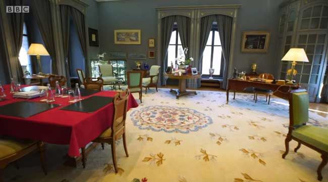 See inside Prince Albert of Monaco's lavish office that once belonged ...