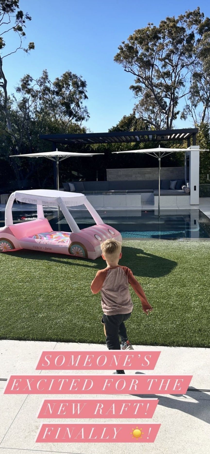 Flip or Flop's Christina Hall's poolside photo at $12million mansion ...